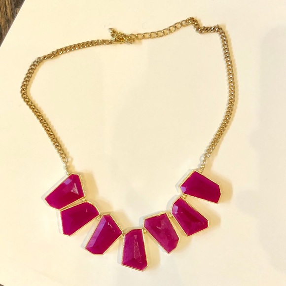 Jewelry | Magenta Necklace | Poshmark